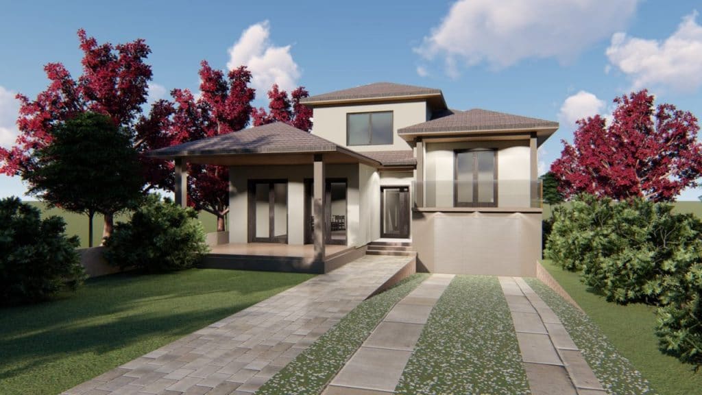 Projekat prelepih i modernih K U Ć A. Pro-Art Paraćin